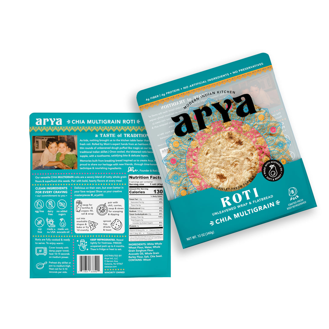 Chia Multigrain Roti – Arya