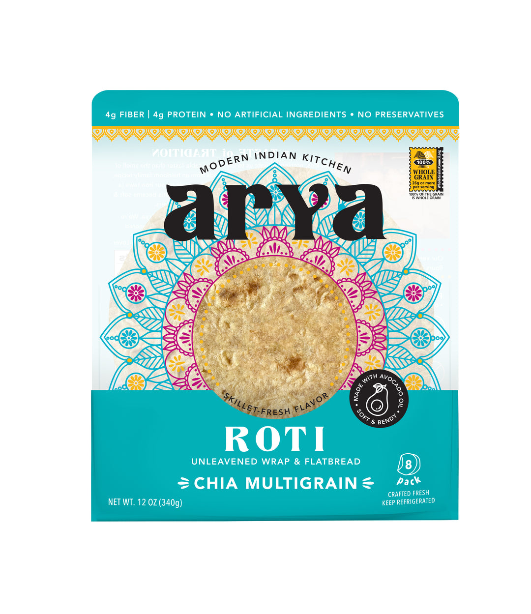 Chia Multigrain Roti – Arya